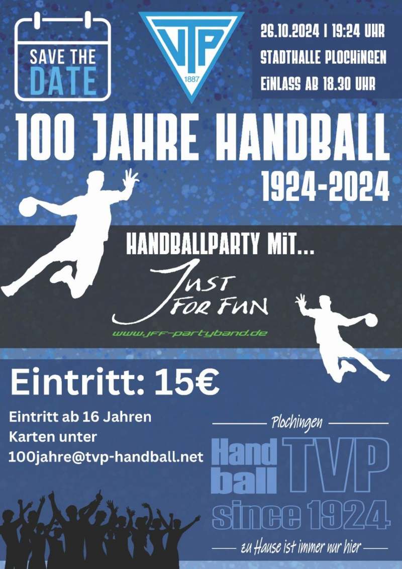 Jubiläum 100 Jahre Handball – TVP Handball